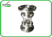 China Full Bore Sanitary Sight Glass Flange Type , 304 / 316L Stainless Sight Glass for sale