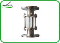 China Full Bore Sanitary Sight Glass Flange Type , 304 / 316L Stainless Sight Glass for sale