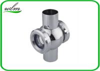 China High Performance Sanitary Sight Glass , Ball Type Tube / Tank Sight Glass for sale
