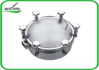China Metal Stainless Steel Manhole Cover / Tank Manhole Cover For Pressure Vessel for sale