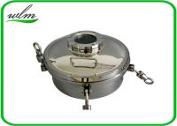China Sight Glass Stainless Steel Manhole Cover High Pressure Elliptical Shaped for sale