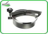 China Normal Pressure Stainless Steel Manhole Cover , Tank Round Manhole Cover for sale