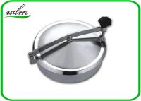 China Normal Pressure Stainless Steel Manhole Cover , Tank Round Manhole Cover for sale