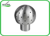 China Smart Sanitary Spray Balls Adjustable Spray Angle Hygienic Grade For CIP Process for sale