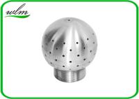 China durable Sanitary SS Tank Spray Cleaning Balls Male / Female Thread Fixed for sale