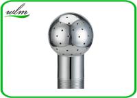 China durable Sanitary SS Tank Spray Cleaning Balls Male / Female Thread Fixed for sale