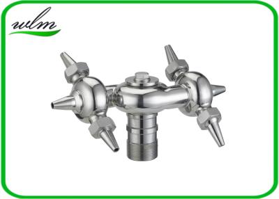 China Sanitary T Type Sanitary Spray Balls , Double Circulating Rotating Spray Ball Tank Cleaning for sale