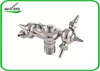China Sanitary T Type Sanitary Spray Balls , Double Circulating Rotating Spray Ball Tank Cleaning for sale