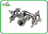 China Sanitary T Type Sanitary Spray Balls , Double Circulating Rotating Spray Ball Tank Cleaning for sale