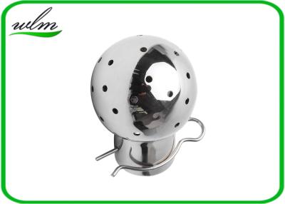 China Hygienic Rotating Cip Spray Ball Bolted Fixed , Cleaning Without Dead Angle for sale