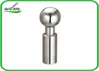 China 360 Degree Rotary Sanitary Spray Balls Stainless Steel Butt Weld Connection End for sale