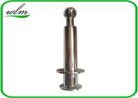 China Automatically Sanitary Rotary Spray Ball Double Clamp Flange Connection End for sale
