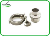 China Aseptic Sanitary Tri Clamp Fittings Connection Couplings Set Standard Type for sale