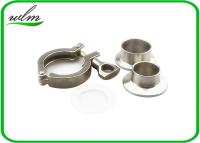 China Aseptic Sanitary Tri Clamp Fittings Connection Couplings Set Standard Type for sale