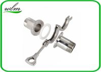China Stainless Steel Sanitary Tri Clamp Fittings Short Type For Food Industries for sale
