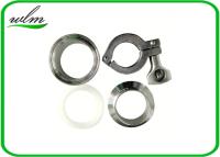 China DIN 32676 Sanitary Tri Clamp Fittings Couplings Set For Food Chemical / Pharma Equipments for sale