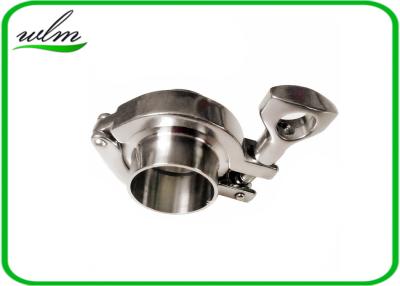 China BS4825-3 Tri Clamp Coupling Sanitary Stainless Steel Quick Clamp Tube Fittings for sale