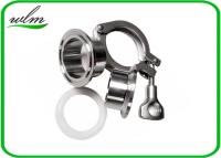 China BS4825-3 Tri Clamp Coupling Sanitary Stainless Steel Quick Clamp Tube Fittings for sale