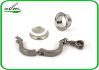 China BS4825-3 Tri Clamp Coupling Sanitary Stainless Steel Quick Clamp Tube Fittings for sale