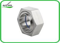 China ISO2853 Hygienic Stainless Steel Union Couplings Hexagon Nut Type 1 Inch-4 Inch Size for sale