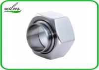 China ISO2853 Hygienic Stainless Steel Union Couplings Hexagon Nut Type 1 Inch-4 Inch Size for sale