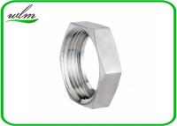 China ISO2853 Hygienic Stainless Steel Union Couplings Hexagon Nut Type 1 Inch-4 Inch Size for sale