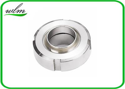China Sanitary Aseptic SS Screwed Union Couplings Connections With Weld On Ends DN8-DN 80 DIN11864-1 for sale