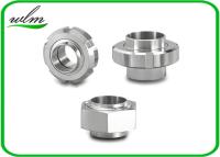 China High Strength Hygienic Pipe Unions Couplings Pipe Screw Connections Short Type for sale