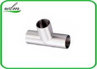 China Stainless Steel Sanitary Butt Weld Fittings Eccentric Elbow Tee Pipe Fitting 1/2
