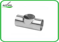China Stainless Steel Sanitary Butt Weld Fittings Eccentric Elbow Tee Pipe Fitting 1/2