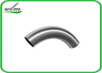 China Safety Sanitary Butt Weld Fittings 45 90 180 Degree Pipe Elbow Fittings ASME BPE Standard for sale