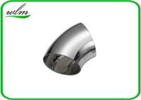 China Safety Sanitary Butt Weld Fittings 45 90 180 Degree Pipe Elbow Fittings ASME BPE Standard for sale