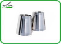 China Stain Finishing Eccentric Reducer Pipe Fitting For SS Sanitary Pipe Fittings for sale
