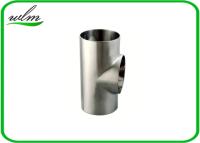 China 10 Bar Sanitary Butt Weld Fittings Short Tee Pipe Fitting DIN11852 DN10-200 for sale