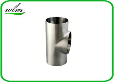China 10 Bar Sanitary Butt Weld Fittings Short Tee Pipe Fitting DIN11852 DN10-200 for sale