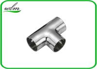 China 10 Bar Sanitary Butt Weld Fittings Short Tee Pipe Fitting DIN11852 DN10-200 for sale