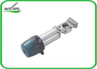 China C-TOP Control Unit Type Sanitary Pneumatic Stainless Steel Butterfly Valve for sale