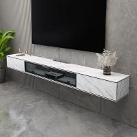 China Luxury Stainless Steel Wall TV Cabinet Hotel Hanging for sale