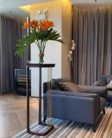 China ISO9001 Luxury Hotel Furniture Solid Wood Console Table 480*480*690 Mm Custom for sale