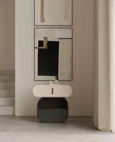 China Modern Bedroom Smart Nightstand Beside Table 75*65cm for sale