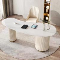 China Modern Luxury Hotel Bedroom Desk Supreme White Rock Plate for sale