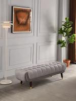 China Tech Fleece Velvet Sofa Bench Bed End Stool Cloakroom Shoe Stool for sale