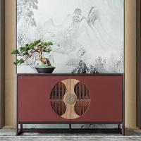 China Solid Wood Luxury Sideboard Cabinets Custom Sideboard Storage Cabinet for sale