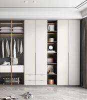 China Light Hotel Room Cabinets Modern Hotel Wardrobe Rock Plate 2*0.6m for sale