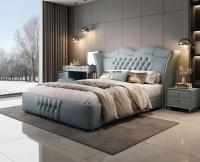 China Luxury Hotel Bedroom Set Custom Hotel Room King Size Bed for sale