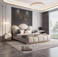 China Luxury Hotel Bedroom Set Custom Hotel Room King Size Bed for sale