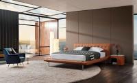 China Luxurious Hotel Bedroom Furniture Solid Wood King Size Beds for sale