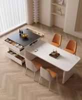 China Rock Plate Hotel Restaurant Furniture Creative Dining Table Set for sale