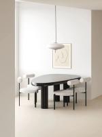 China Light Color Creative Irregular Hotel Coffee Table Set 4 6 Seater for sale