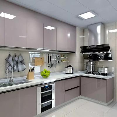 China 304  Stainless Steel Hotel Furniture Integral Hotel Kitchen Cabinets for sale